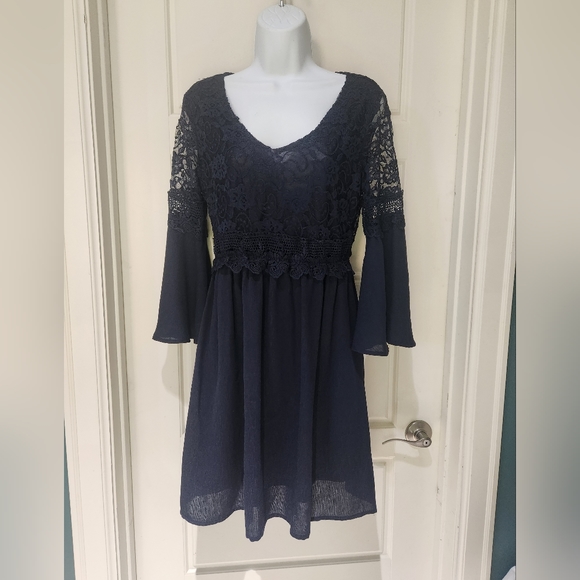 Zanzea | Dresses | Zanzea Floral Lace Aline Swing Mini Dress | Poshmark